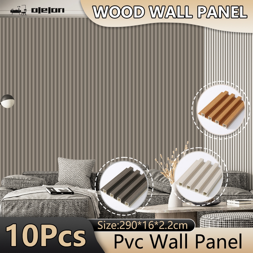 Jual WPC PVC Wall Panel Interior Rumah 2.9m x 16cm x 22mm - Panel ...