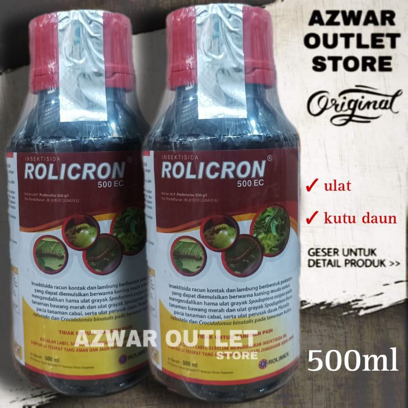 Jual Insektisida ROLICRON 500ml | Profenofos racun hama untuk tanaman ...