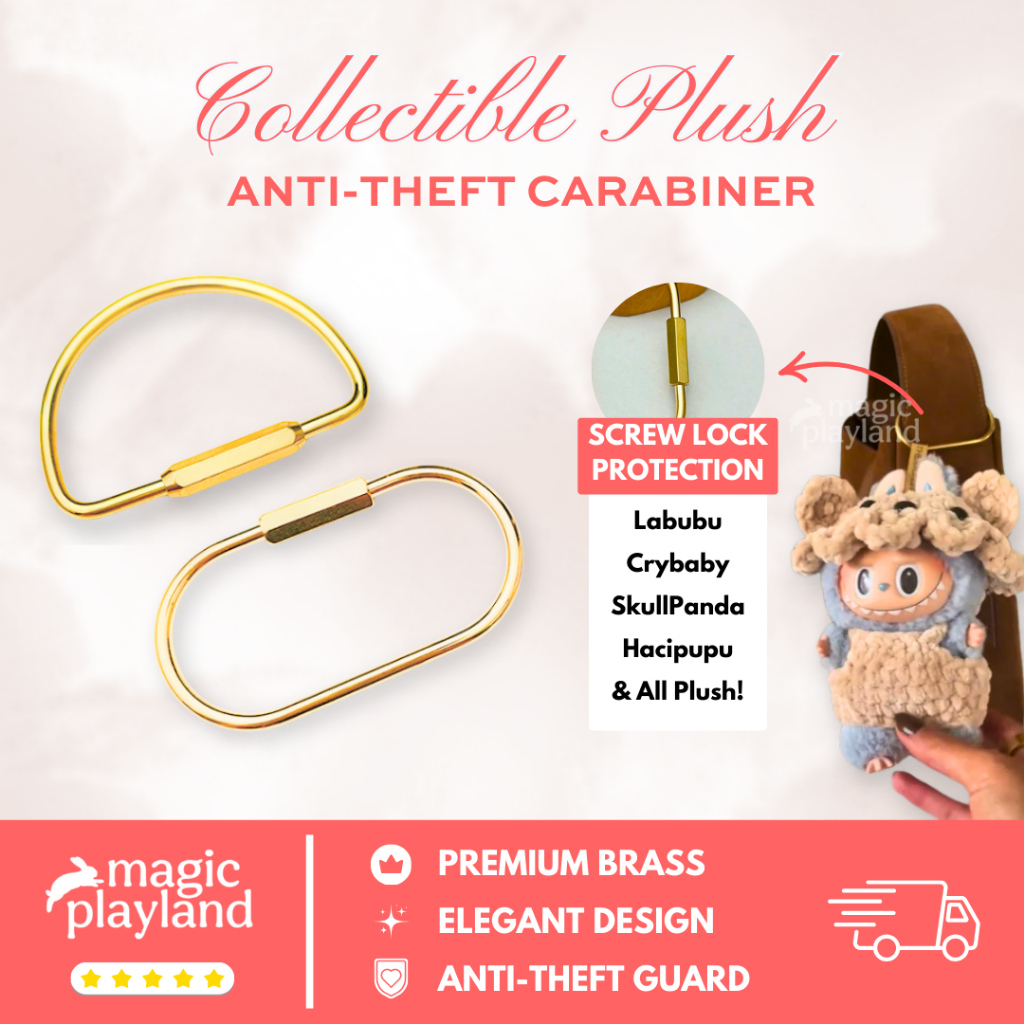 Jual [READY] PREMIUM Carabiner Labubu Cry Baby Plush Anti Maling ...