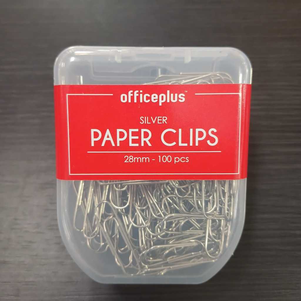 Jual OFFICE-P PAPERCLIP 28MM SILVER OP-PC28SLV | Shopee Indonesia