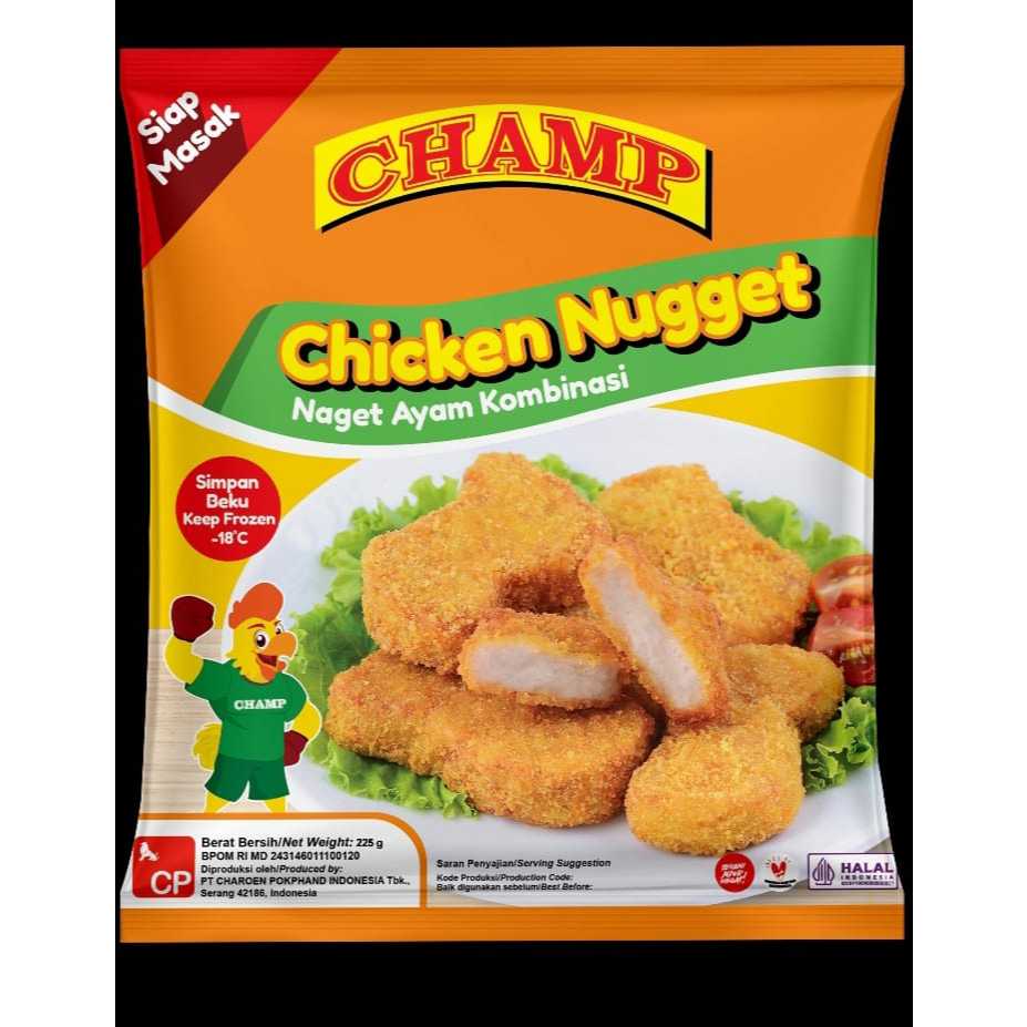 Jual CHAMP CHICKEN NUGGET 225GR | Shopee Indonesia