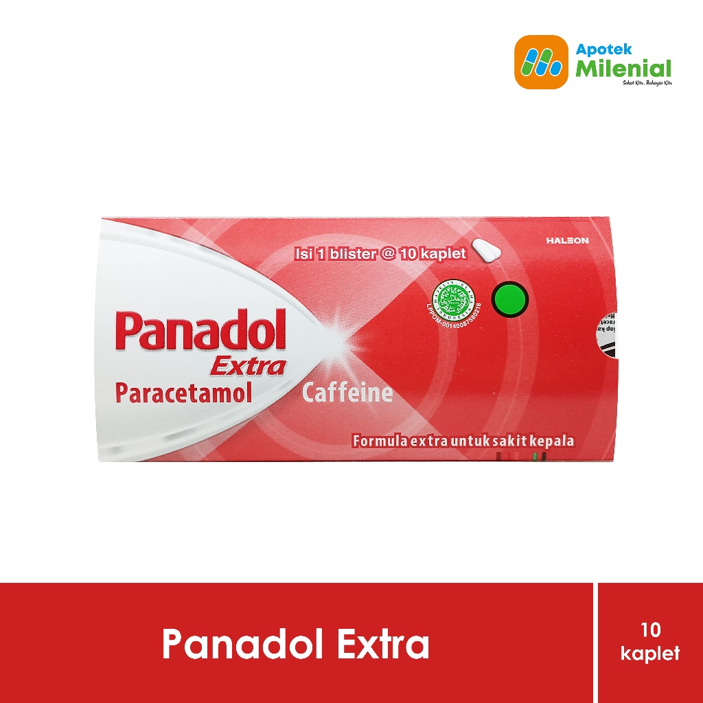 Jual Panadol Extra 10 Kaplet Merah | Shopee Indonesia