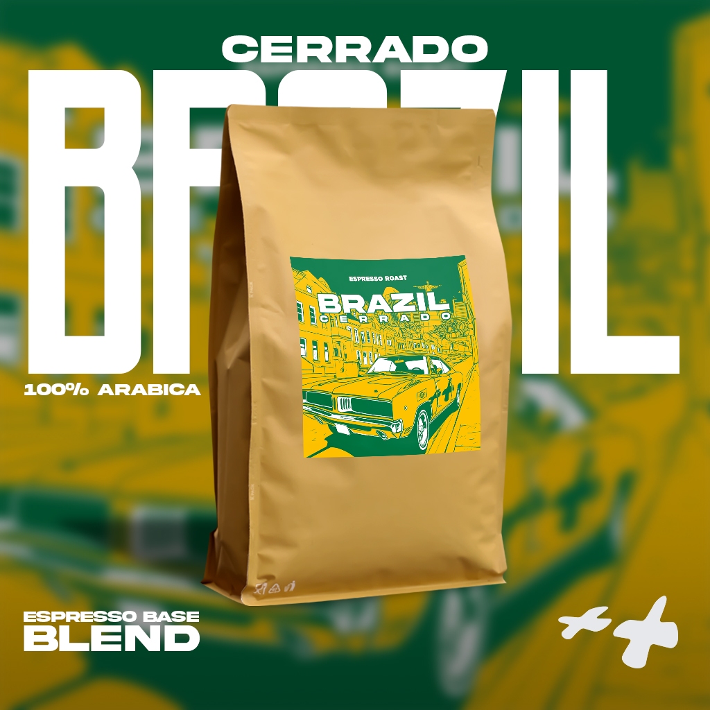 Jual Brazil Cerrado | Premium Espresso Blend Roasted Beans Biji Kopi ...