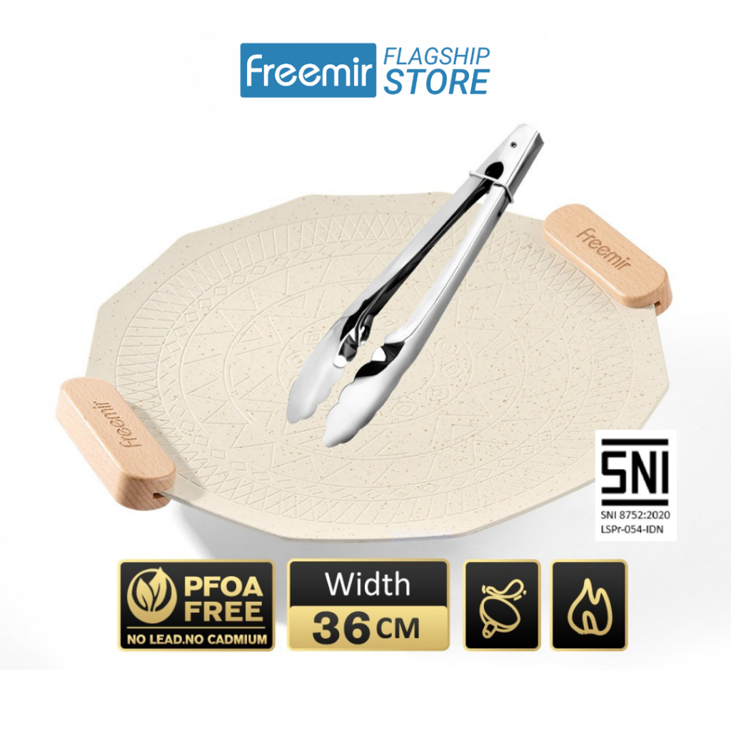 Jual [Promo Lebaran] freemir Panggangan free Capitan Grill Pan Anti ...