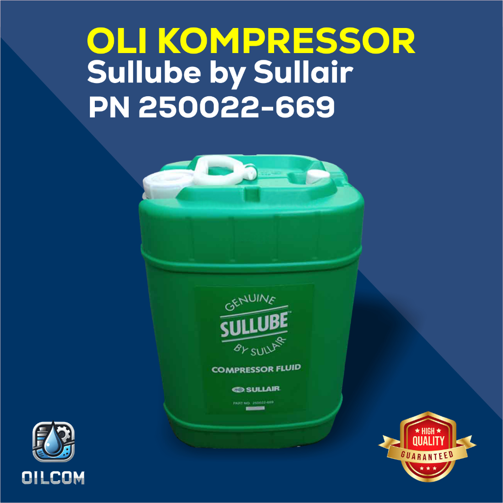 Jual Oli Kompressor Sullube By Sullair Rotary Compressor Fluid PN ...