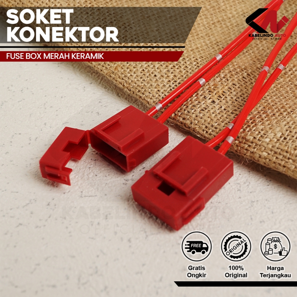 Jual Soket Sikring Keramik / Rumah Sikring Tancap / Socket Sekring Fuse ...