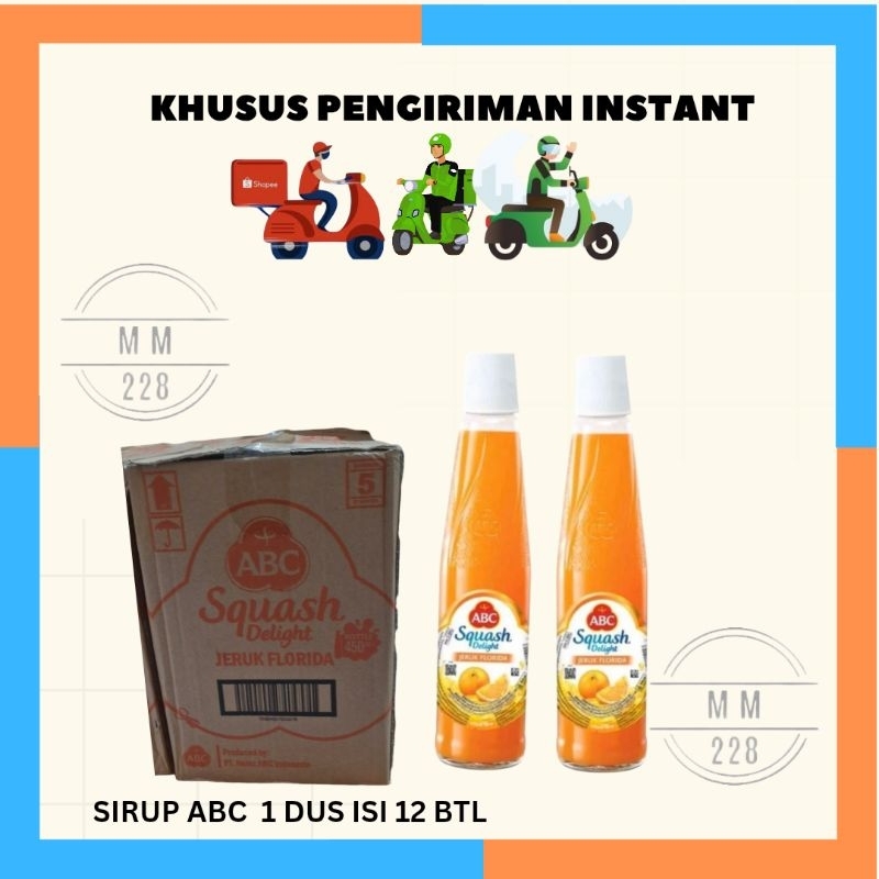 Jual SIRUP ABC KARTON 1 DUS ISI 12 BOTOL | Shopee Indonesia