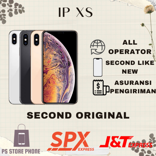 Jual iPhone XS 64GB/256GB second/bekas ORIGINAL 100% | MULUS like new FULLSET/BERGARANSI ...