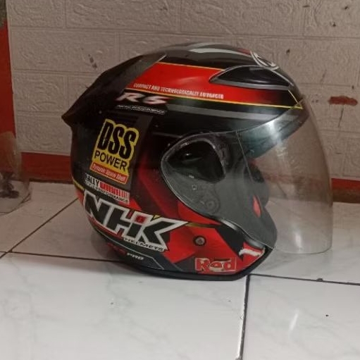 Jual helm nhk r6. original | Shopee Indonesia