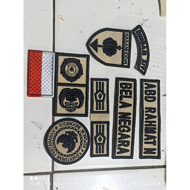 Jual Atribut KEMHAN/Bela Negara (3D) | Shopee Indonesia