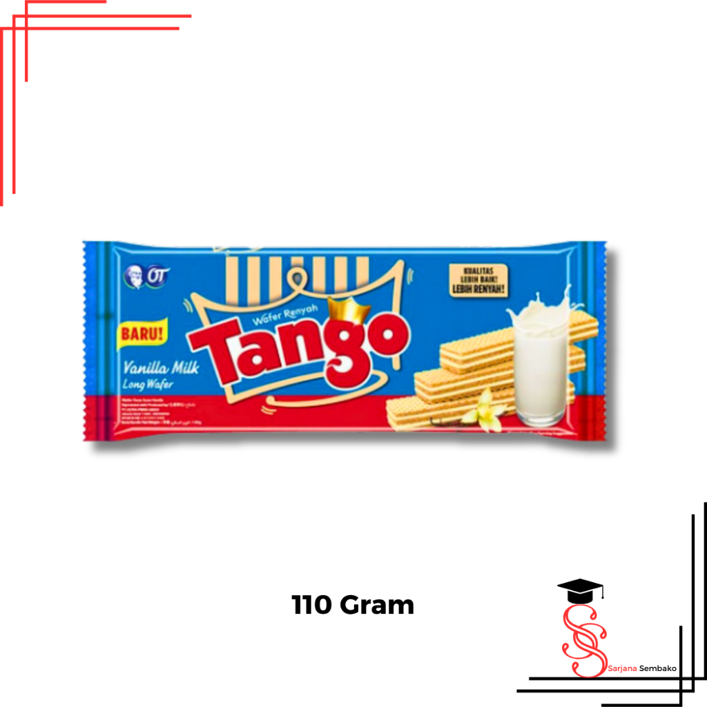 Jual Tango Wafer Long Vanilla Milk - 1 Pcs | Shopee Indonesia