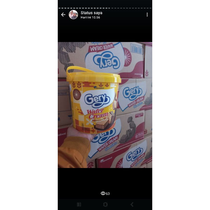 Jual gerry wafer cream chocolate | Shopee Indonesia