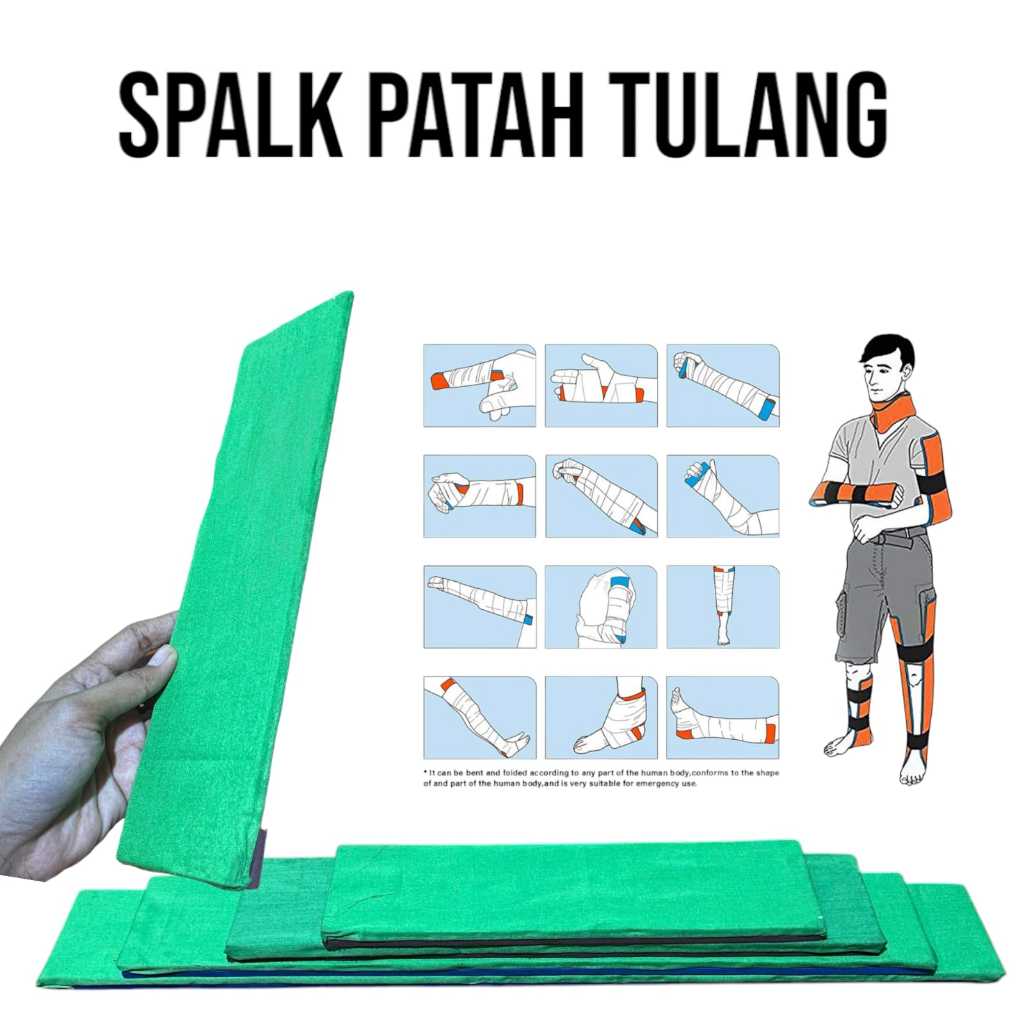 Jual SPALK / BIDAI / PENYANGGA PATAH TULANG / SPALK PATAH TULANG ...