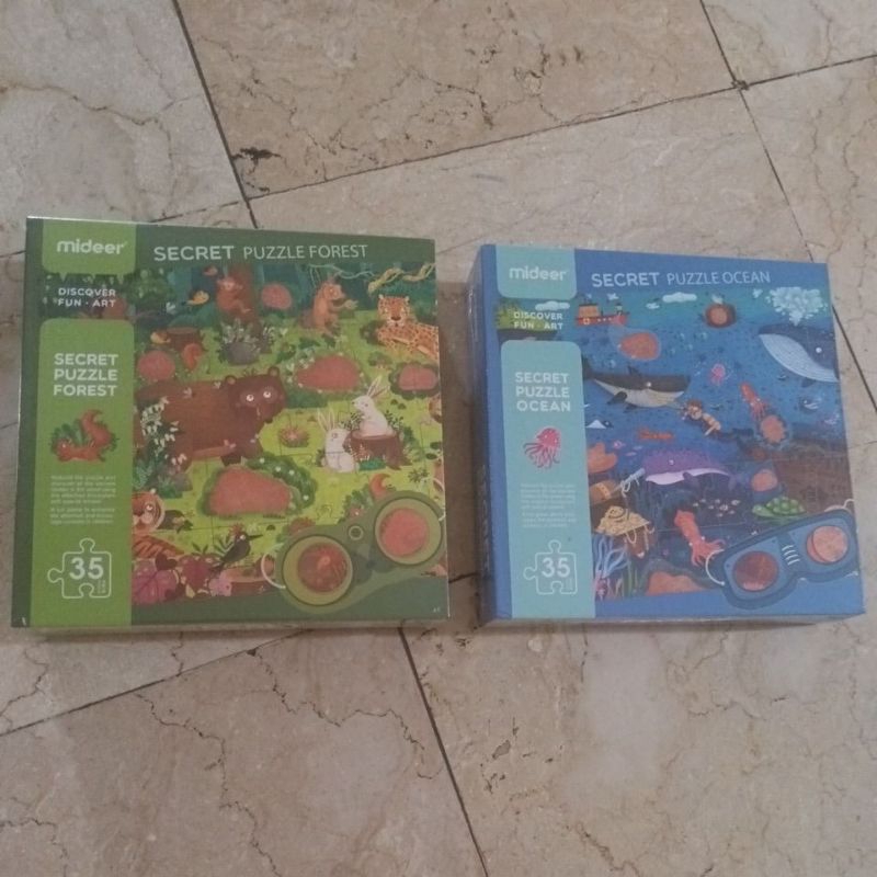 Jual Mideer secret puzzle / origami / first puzzle | Shopee Indonesia