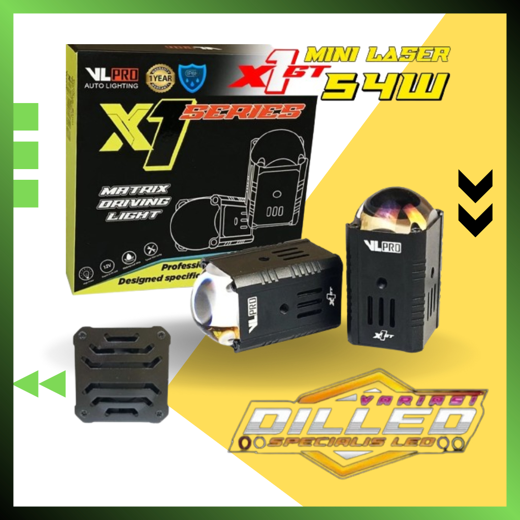 Jual mini laser VLPRO X1GT Blue Lens 54W Lampu Tembak 2Warna Kuning ...