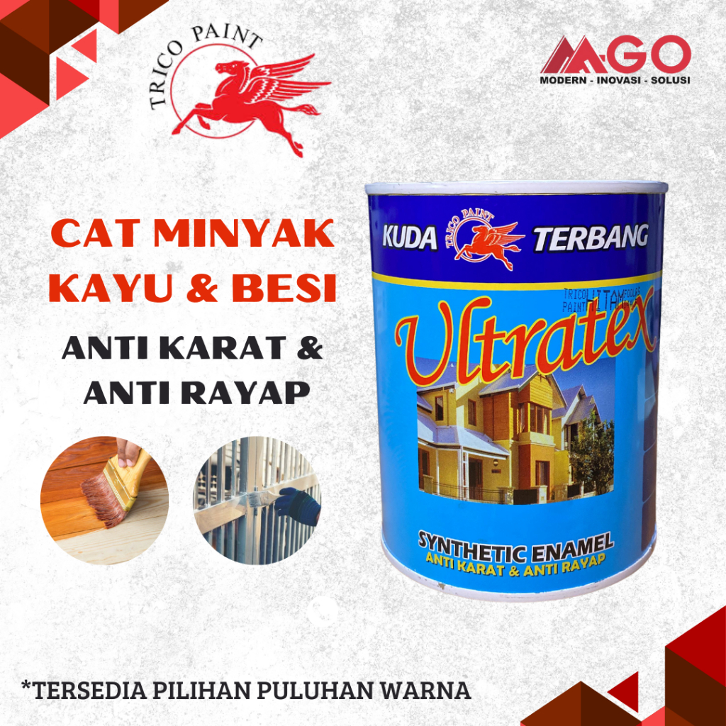 Jual Ultratex Cat Minyak / Cat Kayu / Cat Besi / Cat Anti Karat / Cat ...