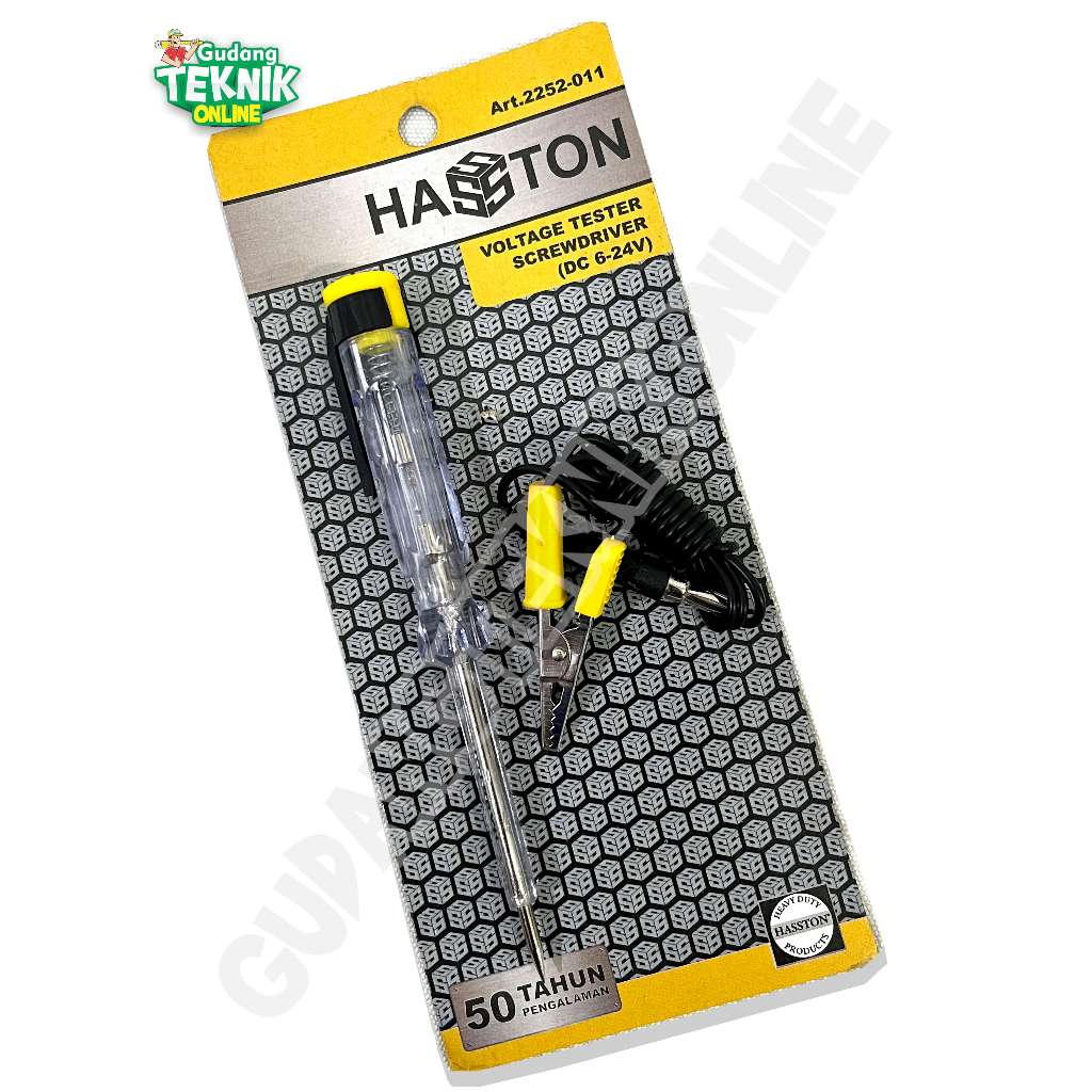 Jual Obeng Tespen DC 6-24V HASSTON 2252-011 / Obeng Test Pen Taspen ...