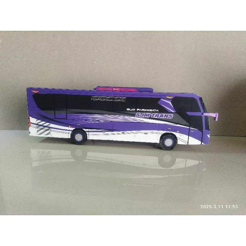 Jual Miniatur Bus SJM Trans Ratu Maher | Shopee Indonesia