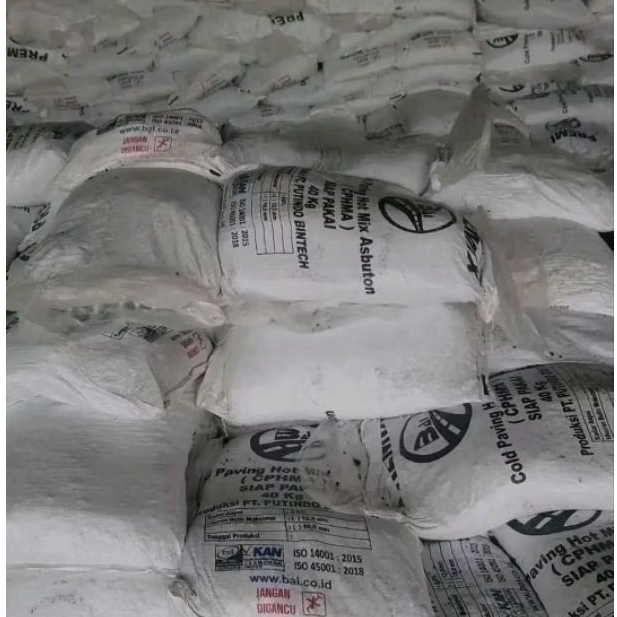 Jual ASPAL COLDMIX 40kg / Karung Dingin Instan (Grade A Kualitas ...