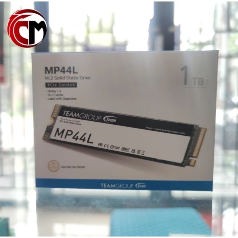 Jual TEAM M2 SSD 2280 NVME MP44L 1TB GEN 4X4 | Shopee Indonesia