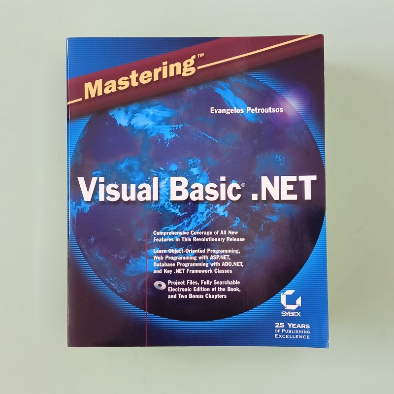 Jual Buku Original Mastering Visual Basic .NET Comprehensive Coverage | Shopee Indonesia