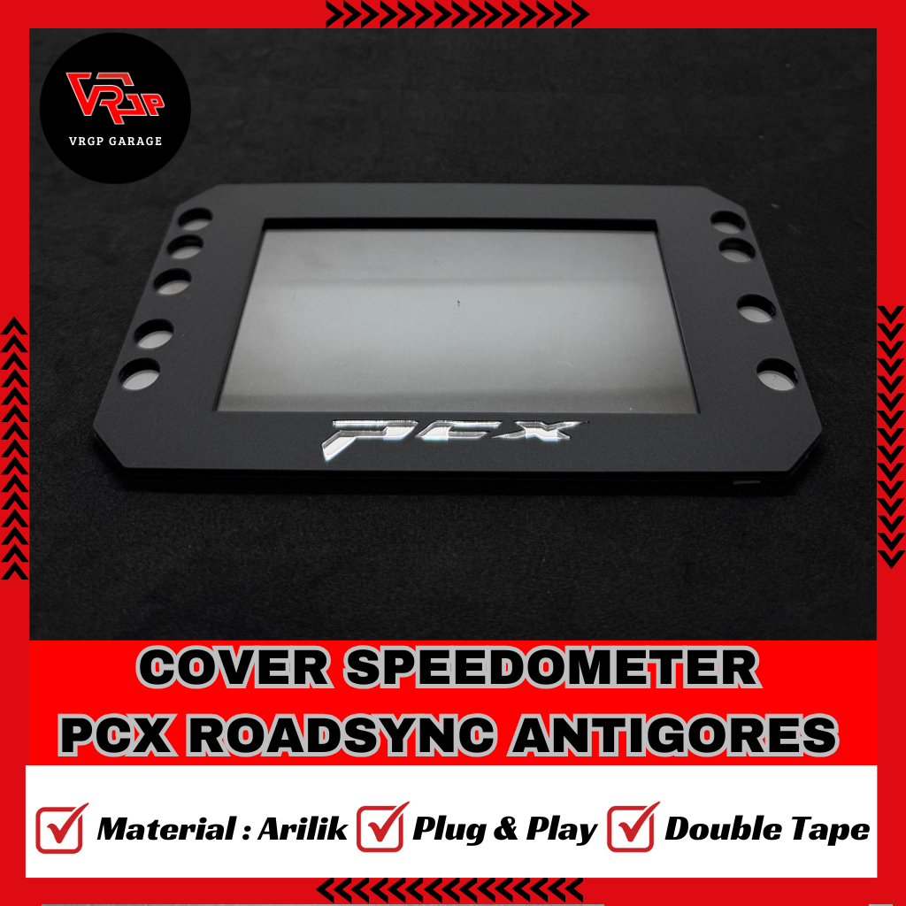 Jual VRGP Cover Speedometer PCX RoadSync Anti Gores/ Garnis Speedometer ...