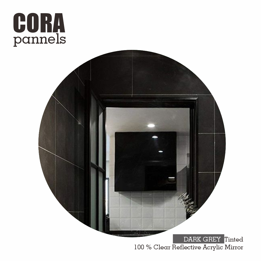 Jual Panel Akrilik Cermin Lembaran DARK GREY GRAY ABU TUA 122x244 cm ...
