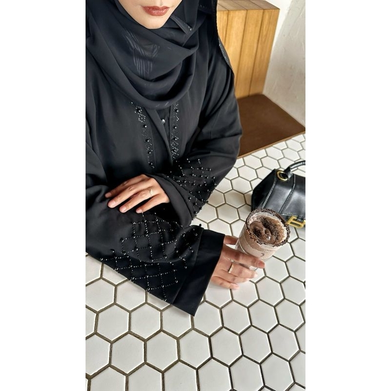 Jual abaya gamis jalabia remaja full kancing depan busui frendly bisa ...