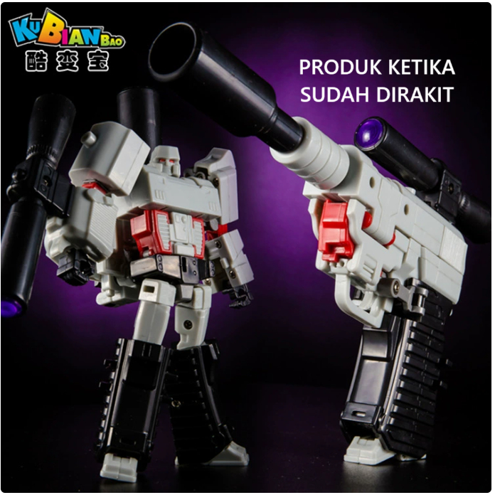Jual KUBIANBAO Plastic Model Kit Mokit Rakit Robot Transfomation G1 ...