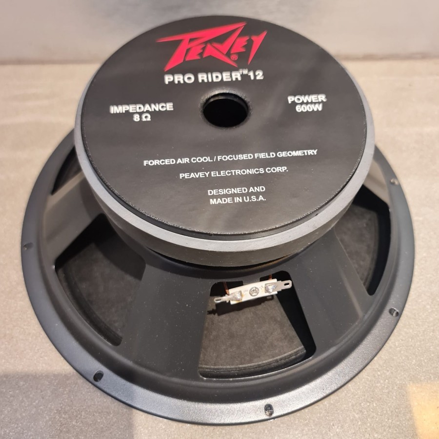 Jual KOMPONEN SPEAKER PEAVEY PRO RIDER 12 INCH 600 WATT KALENG | Shopee ...