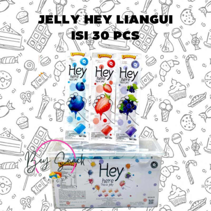 Jual JELLY HEY LIANGUI / AGAR HEY ( ISI 30 PCS) | Shopee Indonesia