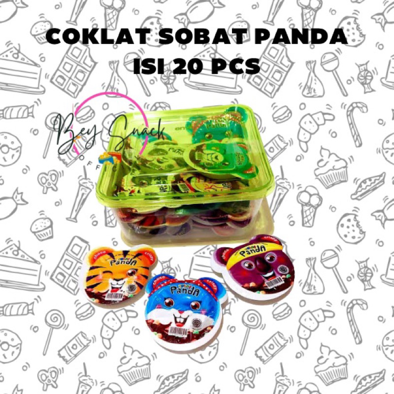 Jual COKLAT SOBAT PANDA ( ISI 20 PCS) | Shopee Indonesia