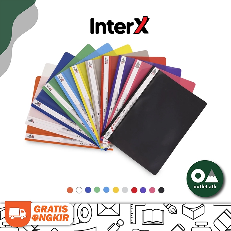 Jual Business / Bisnis File A4 Folder One Stopmap Plastik per pack isi ...