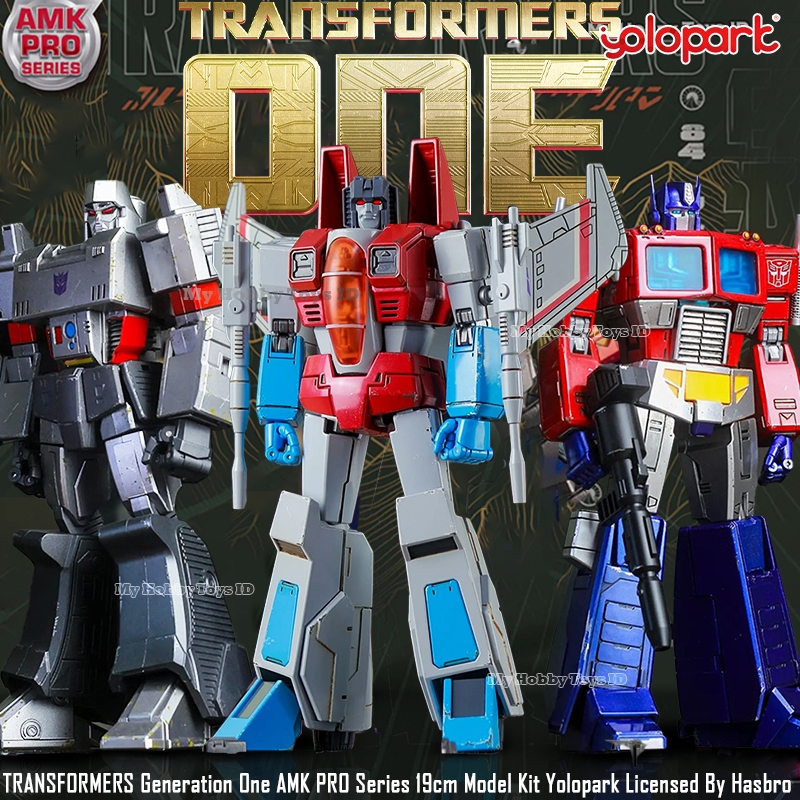 Jual Licensed By Hasbro Transformers One Optimus Prime Megatron ...