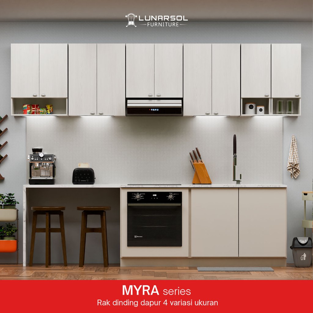 Jual LUNARSOL RGS Myra Kitchen Set Lemari Gantung | Ambalan Gantung ...