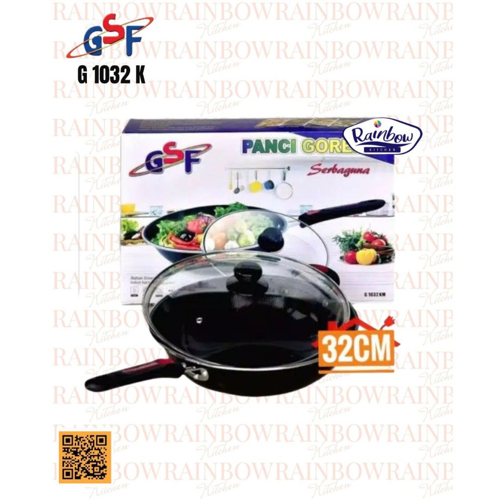 Jual GSF - Panci Goreng Serbaguna 1032K / Wajan Penggorengan Anti Gores ...