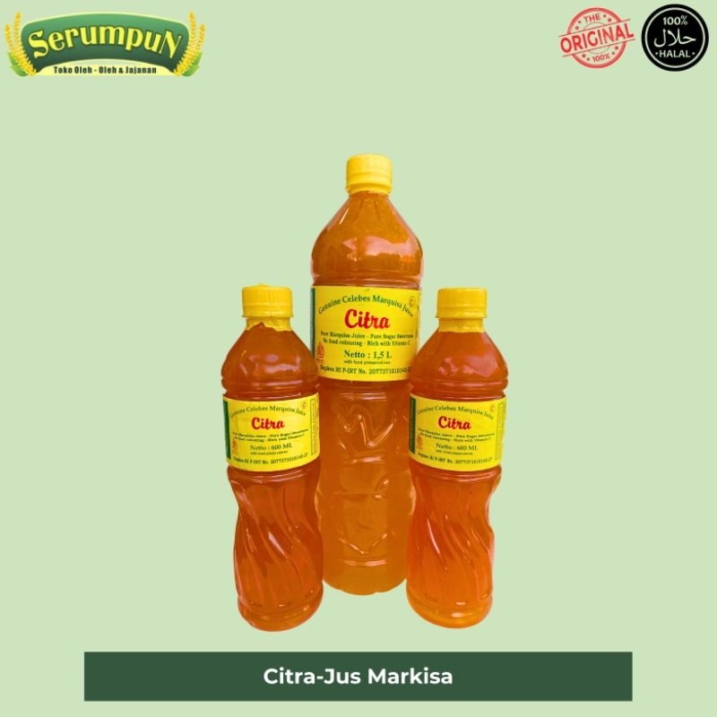 Jual Jus Markisa Citra | Jus Markisa | Jus Markisa Botol | Oleh-Oleh ...