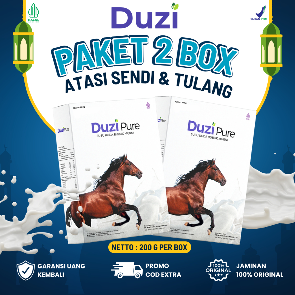 Jual Duzi Pure Susu Kuda Liar Asli Lombok Spesialisasi Herbal Nyeri ...