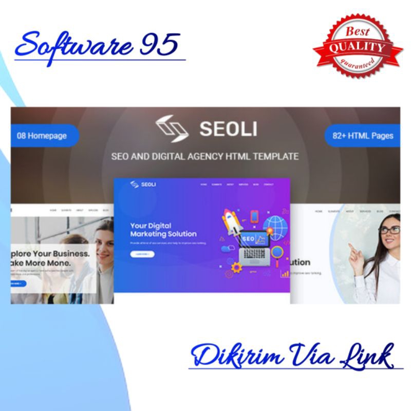 Jual Seoli – SEO HTML Template | Shopee Indonesia