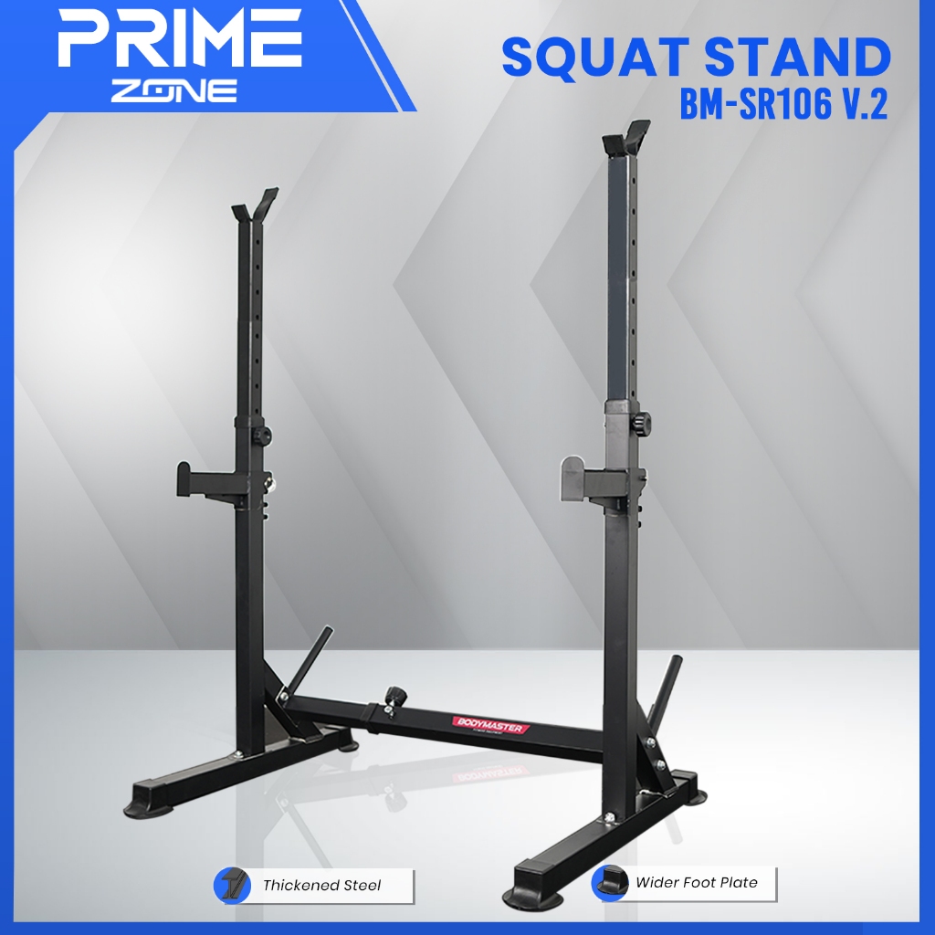 Jual BODYMASTER Squat Stand BM-106 Tiang Rak Barbel Bench Press Power ...