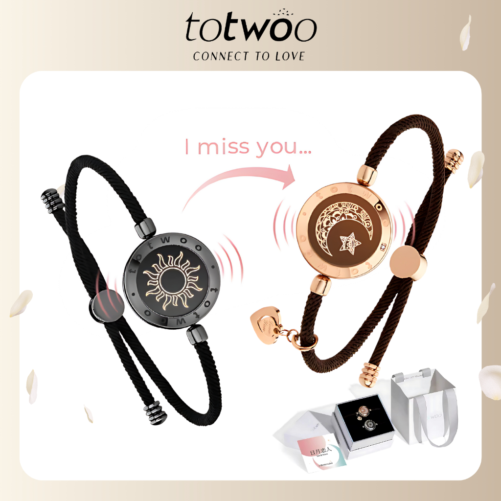 Jual Totwoo - Gelang LDR [2pcs] Couple Bracelets Couple Bergetar Hadiah ...