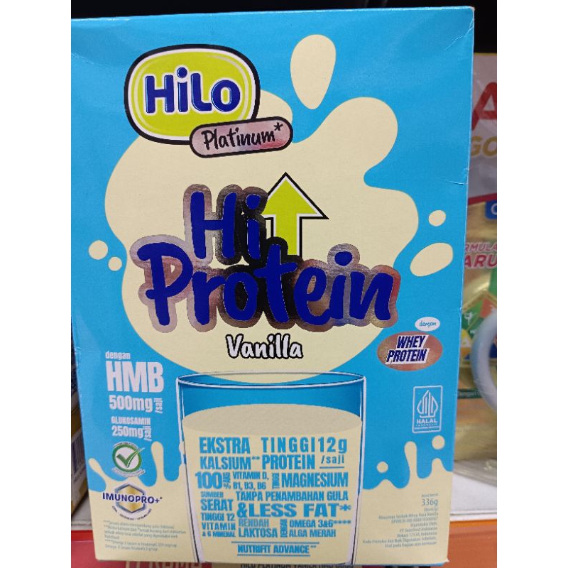 Jual HiLo Platinum Vanilla 336G Box - Susu Untuk Usia 18-50 th | Shopee Indonesia
