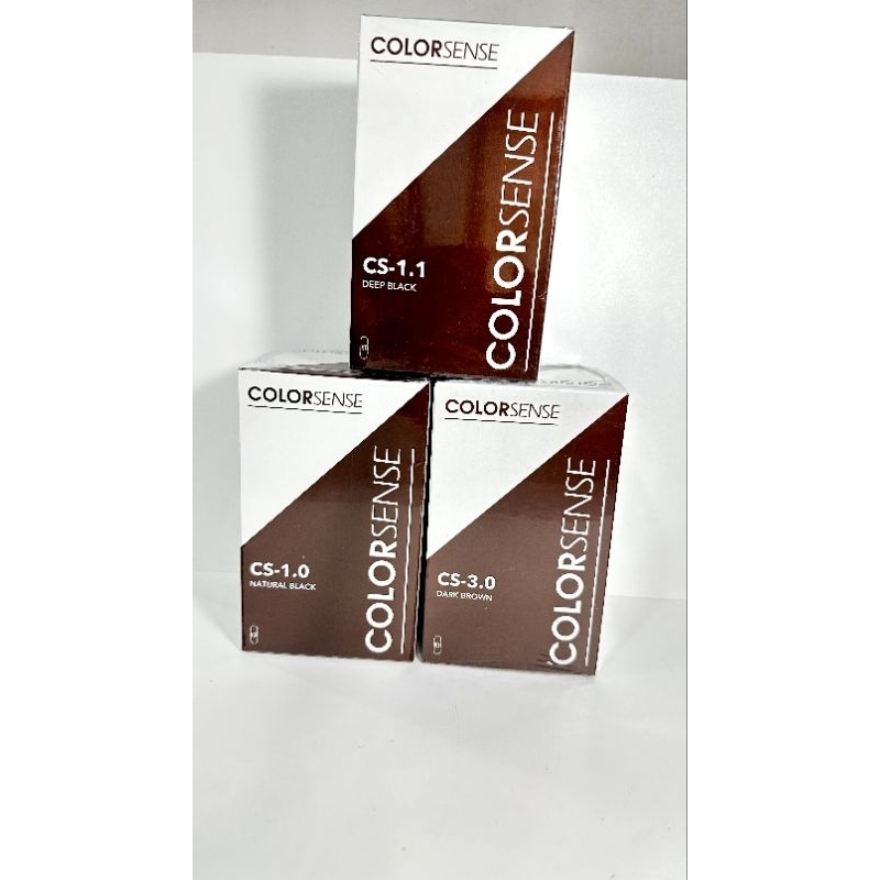 Jual Color Sense – Deep Black, Natural Black & Dark Brown Hair Toning ...