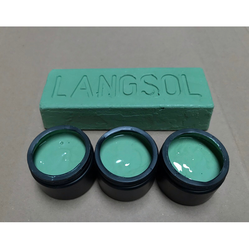 Jual LANGSOL CREAM BATU HIJAU/KRIM BATU IJO METAL POLISH | Shopee Indonesia
