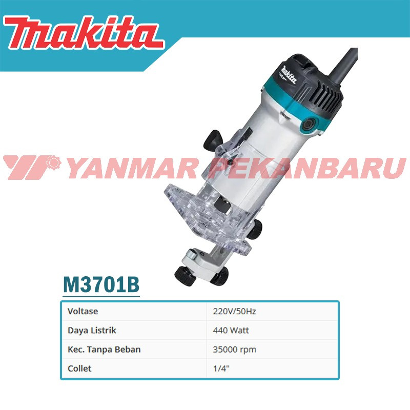 Jual Mesin Profil / Mesin Trimmer Kayu M3701 B Makita | Shopee Indonesia