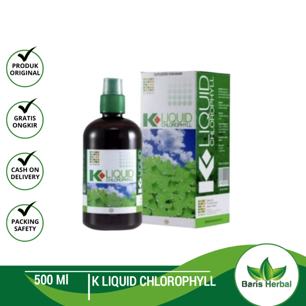 Jual K Liquid Klorofil | Chlorophyll Suplemen Kesehatan | Clorofil ...