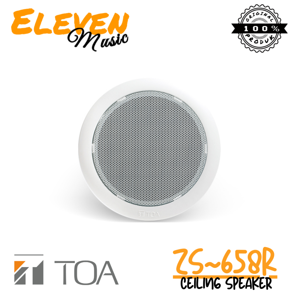 Jual TOA ZS-658R Ceiling Speaker Plafon ZS658R Speaker Ceiling Original | Shopee Indonesia