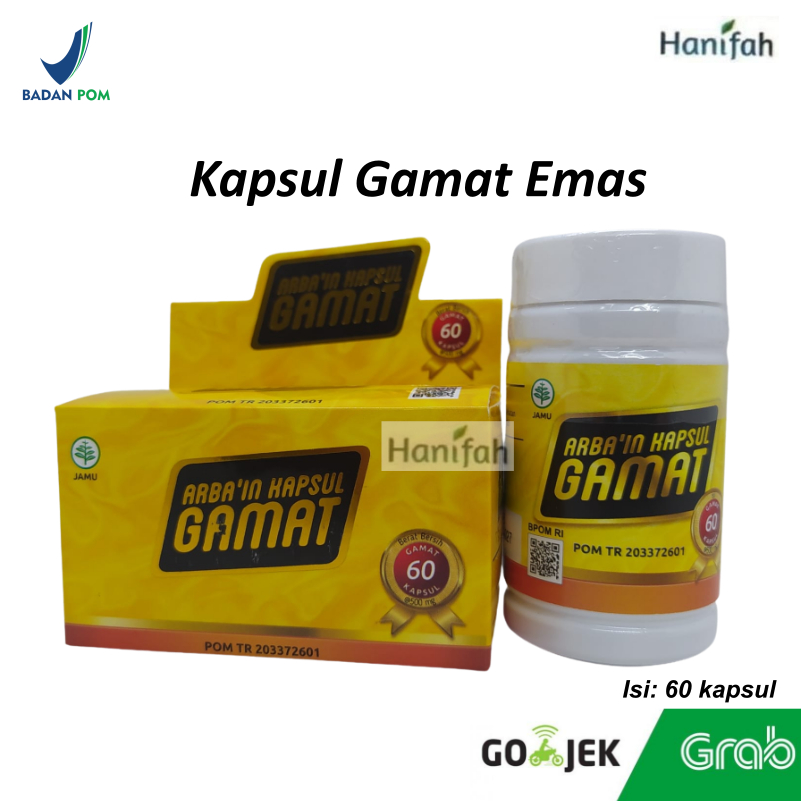 Jual Kapsul Ekstrak Gamat Emas Original Arbain | Shopee Indonesia