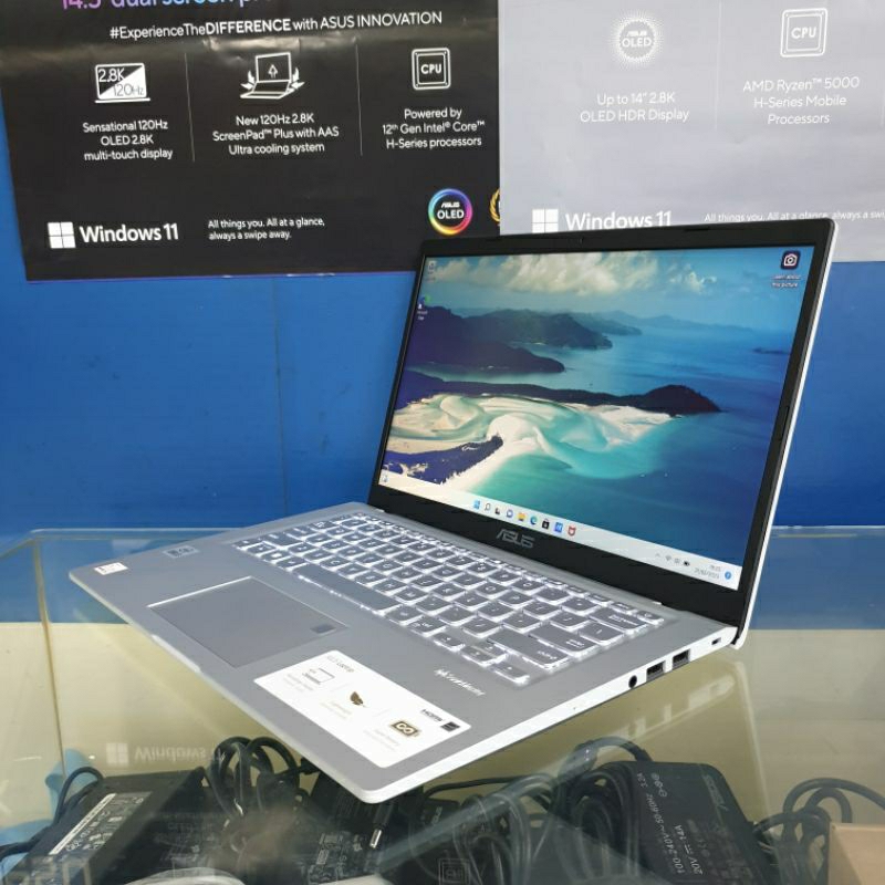 Jual Asus VivoBook A416FA i3 10110U Ram-8GB SSD-256GB 14inchi Mulus ...