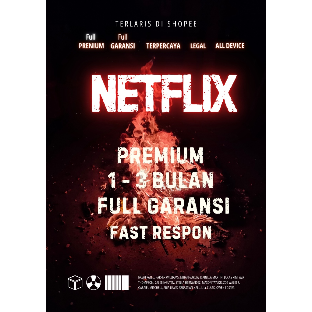 Jual Netflixxx Premium 4k Private all device garansi full 1bulan | Shopee Indonesia